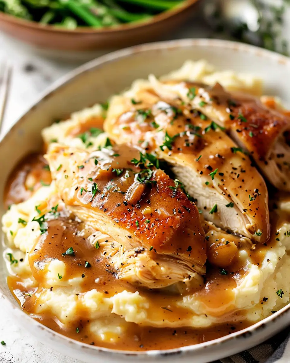 crock pot chicken gravy